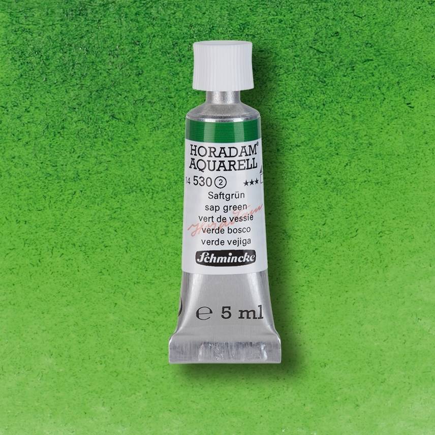 AQUARELA SCHMINCKE HORADAM 5ml 530 Sap Green S2 – Companhia do Papel